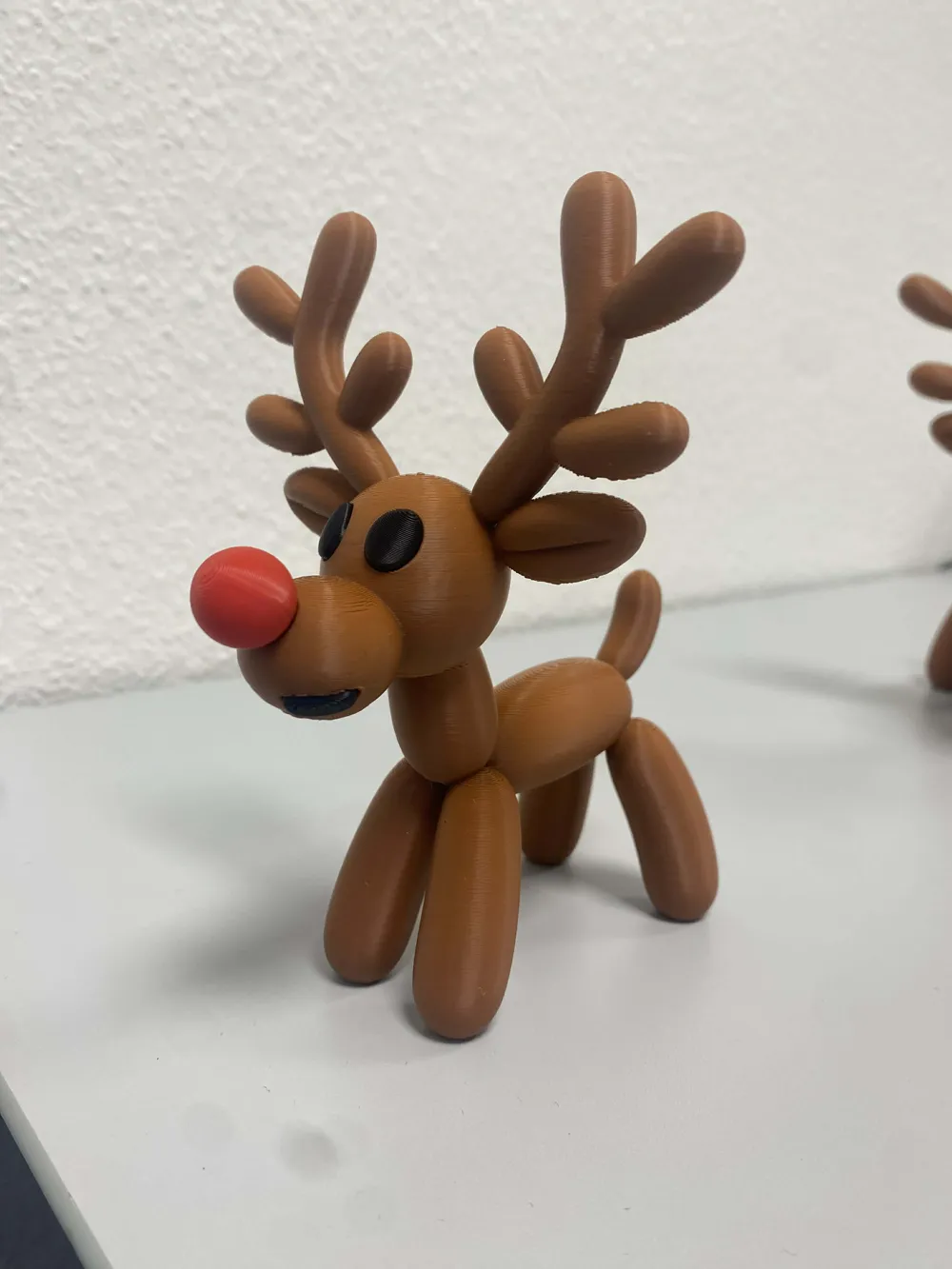 Toonish Balloon Christmas Deer Rudolph (NO AMS) by Realox89 MakerWorld ...