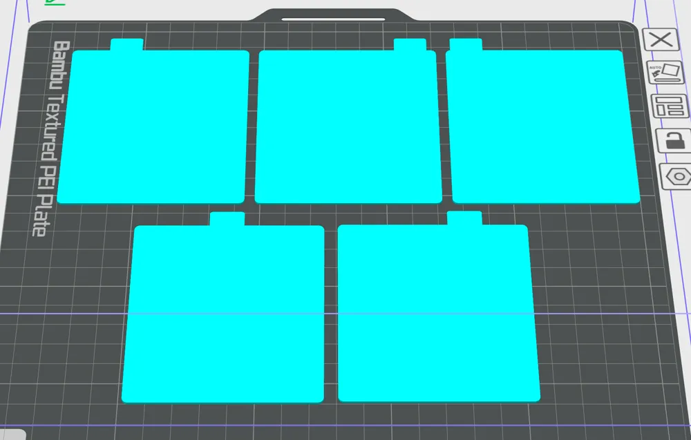 Simple staggered card separator for card sorting. - Free 3D Print Model ...