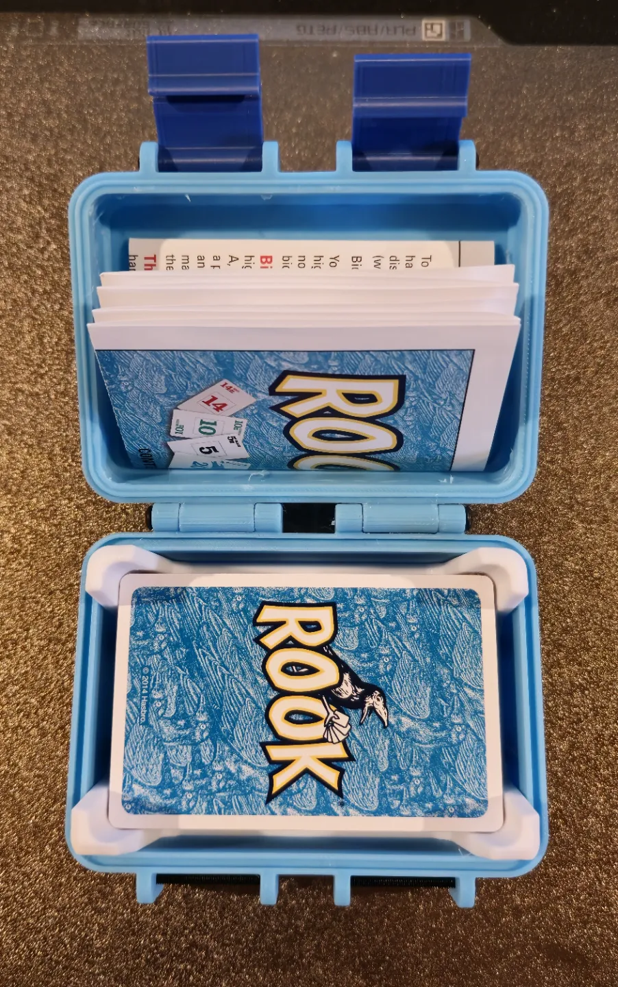 Rook Rugged Card Box Remixed by BlurryReptile - MakerWorld