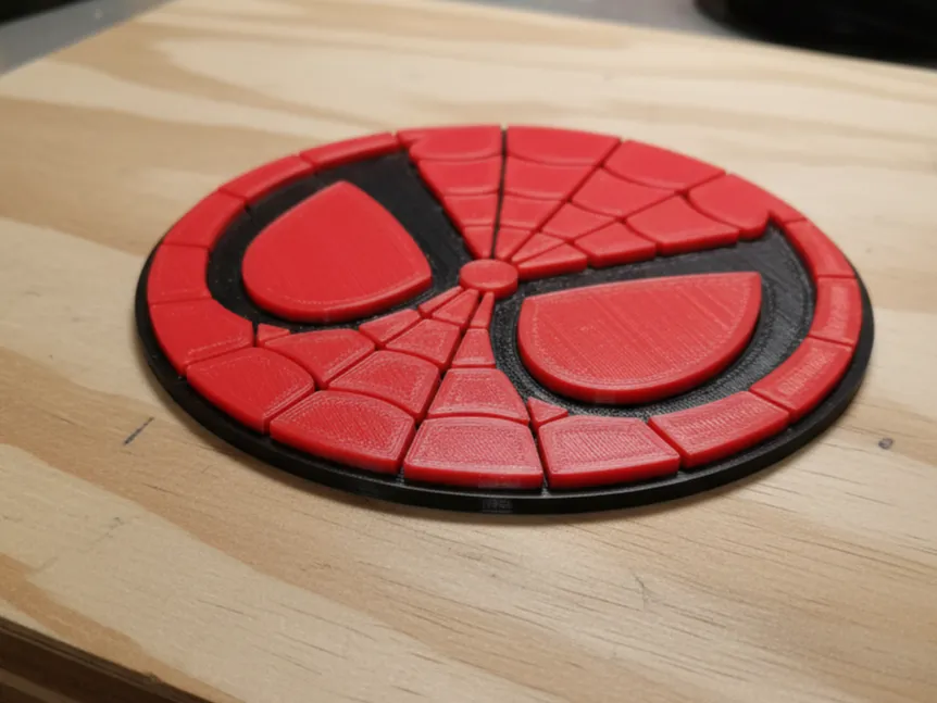 Spider Spider-Man Coaster - Free 3D Print Model - MakerWorld