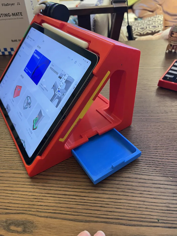 iPad Work Stand - PRO Version - Free 3D Print Model - MakerWorld