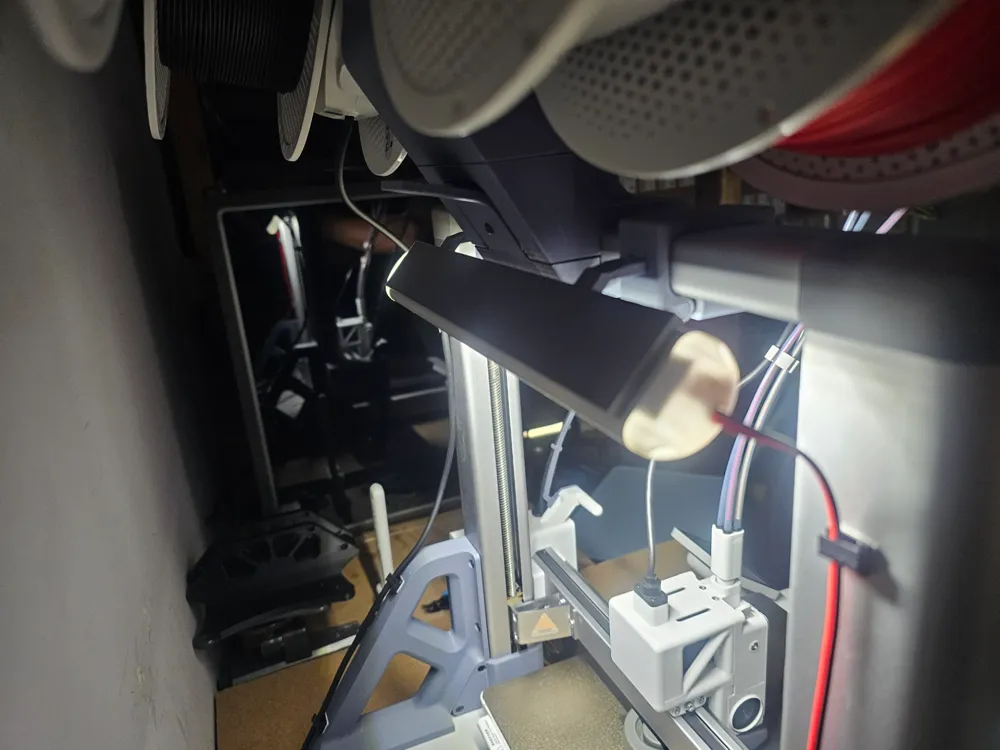 Bambu Lab A1 Rear 12v LED Light Bar - Free 3D Print Model - MakerWorld