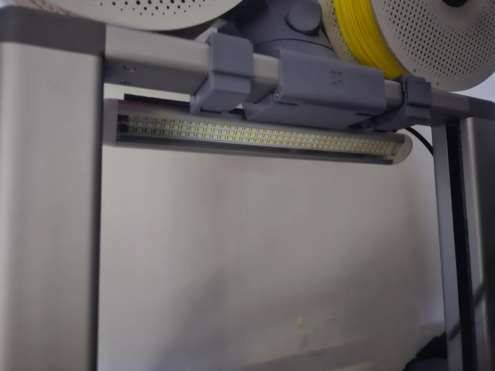 Bambu Lab A1 Rear 12v LED Light Bar - Free 3D Print Model - MakerWorld