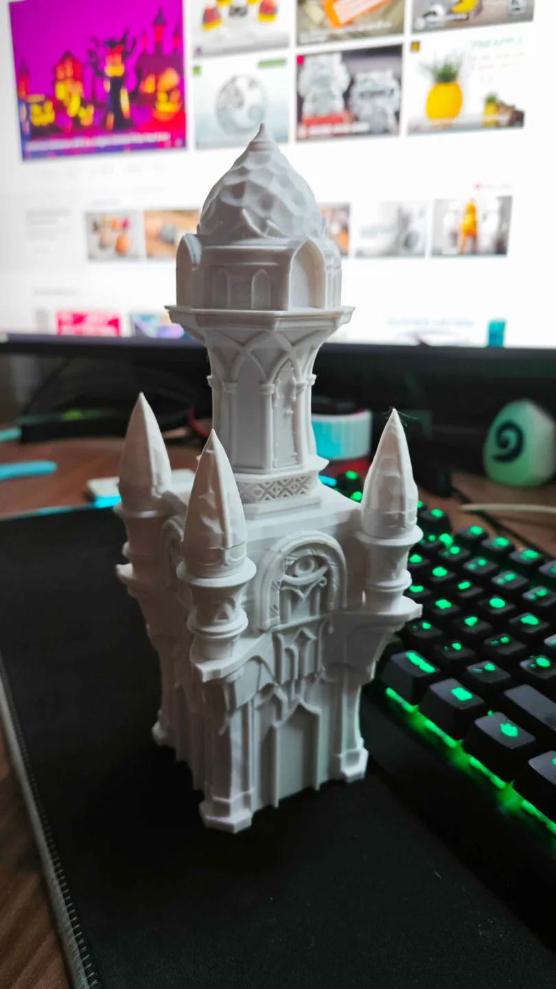 Dalaran Mage Hall Tower by Titanie - MakerWorld