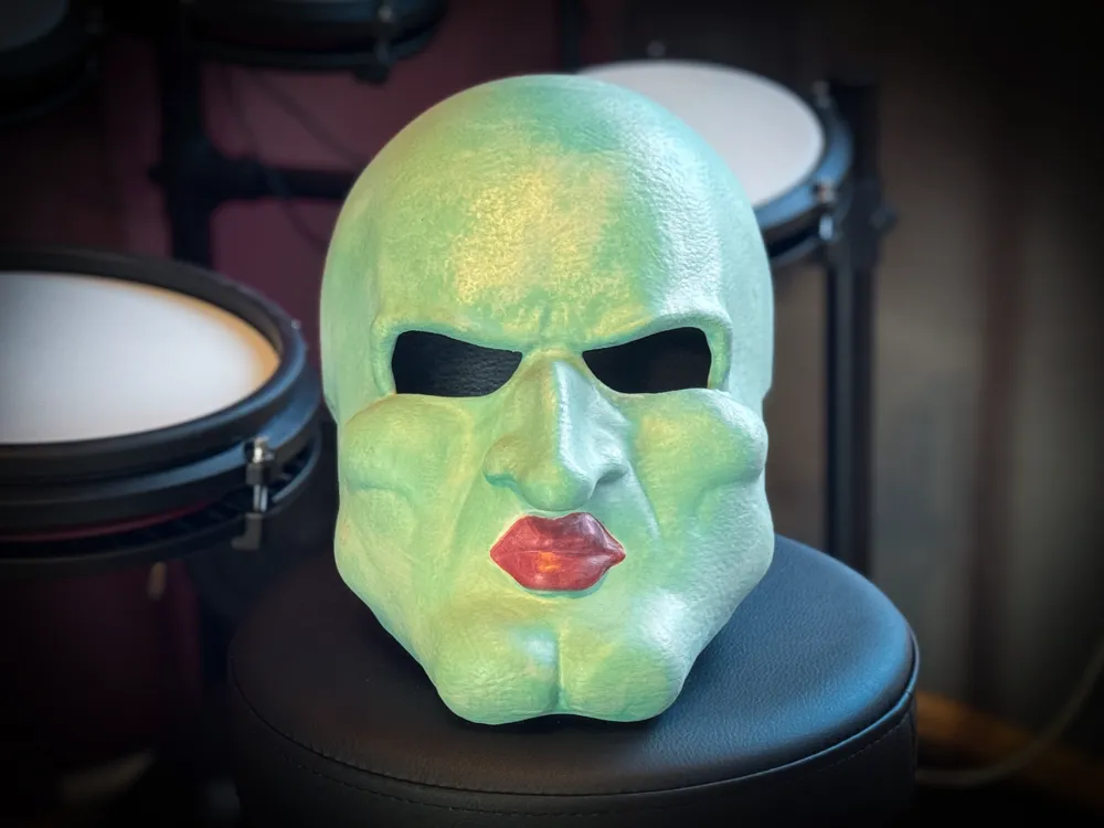 Halloween Handsome Squidward Mask by ProudGoblin MakerWorld: Download ...