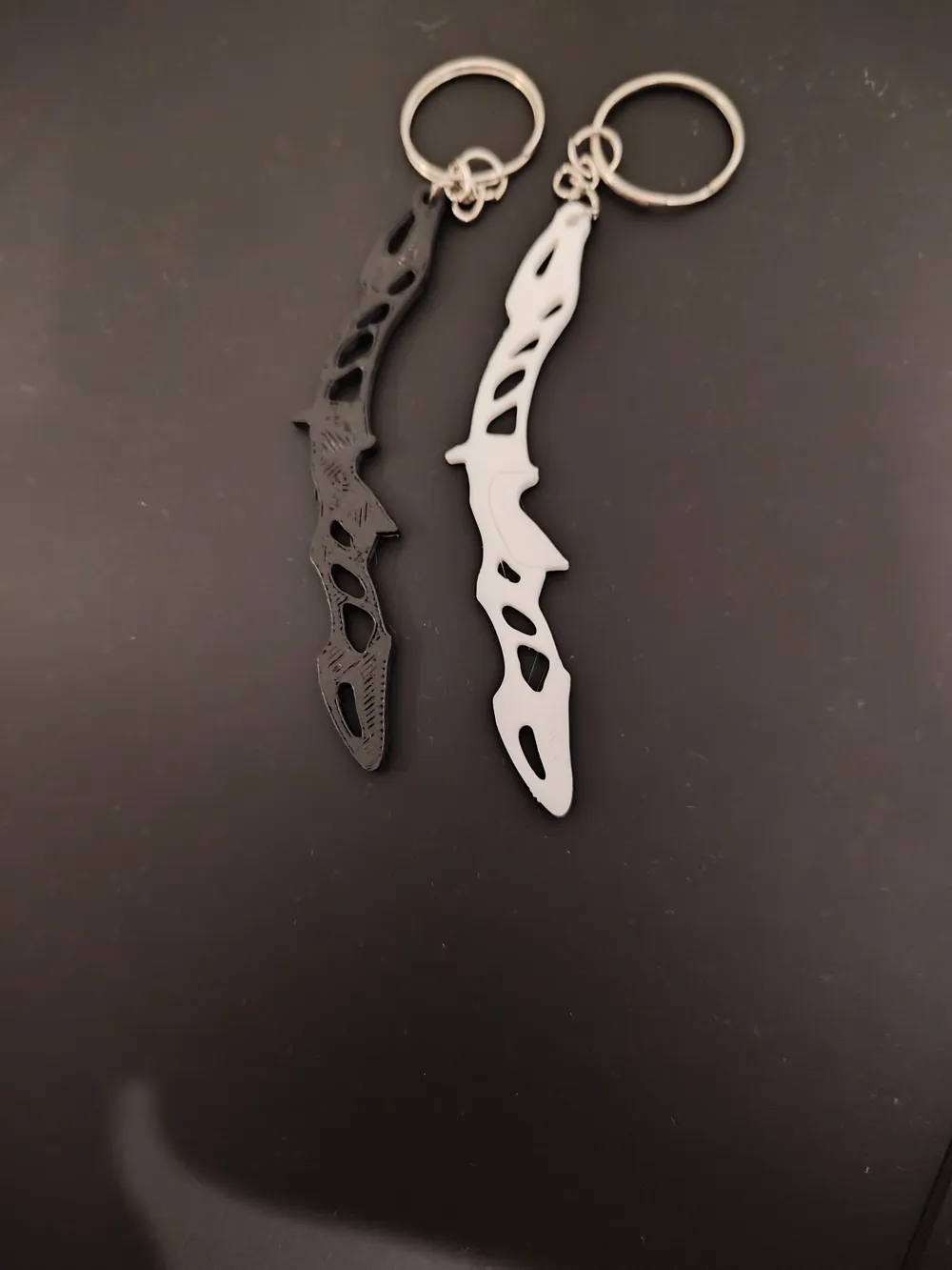 recurve bow keychain - Free 3D Print Model - MakerWorld