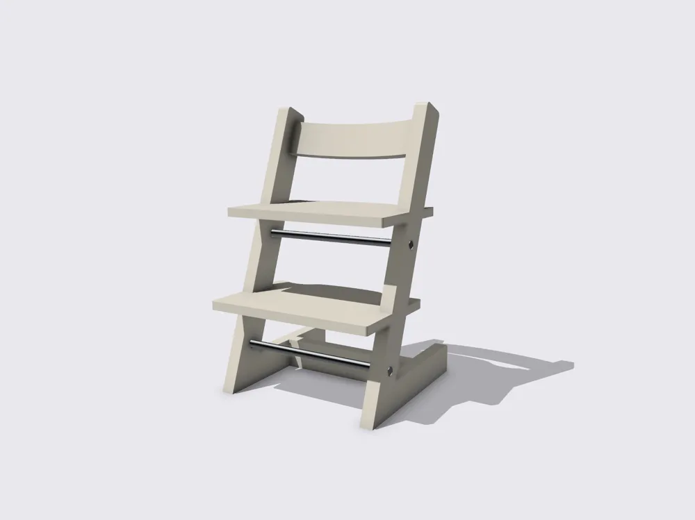 Miniature Trip Trap chair by s0hm MakerWorld: Download Free 3D Models