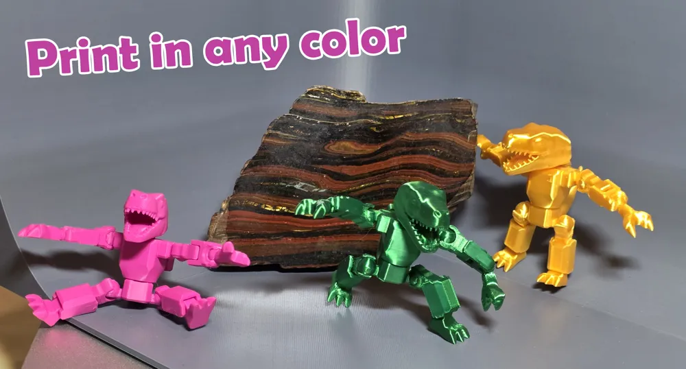 Origin-Zero Mecha T-Rexatron - Free 3D Print Model - MakerWorld