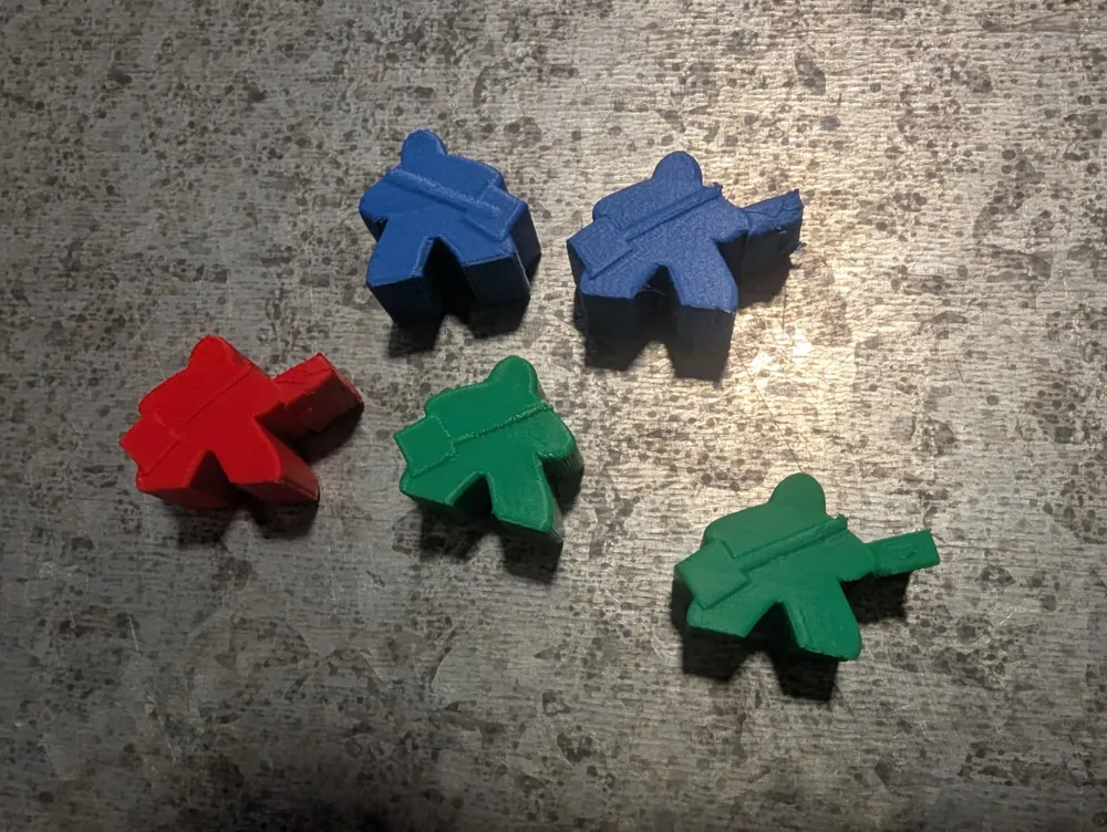 Postman "Meeple" - Free 3D Print Model - MakerWorld