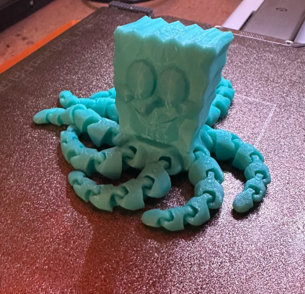 Spongebob octopus by Okietronics - MakerWorld