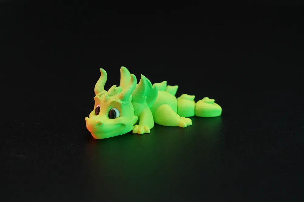 Articulated Mini Dragon - Free 3D Print Model - MakerWorld