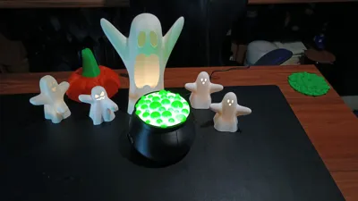 Very large ghost tea light by 3DealityDesigns24 - MakerWorld