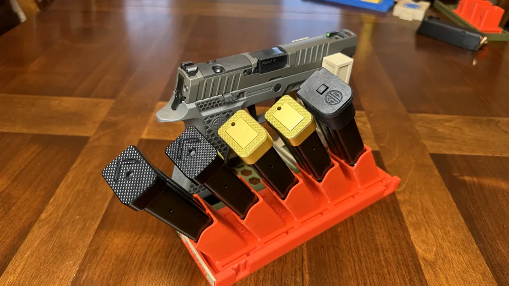 Modular Pistol Rack and Storage v3.1 by MakeItSlow MakerWorld: Download ...