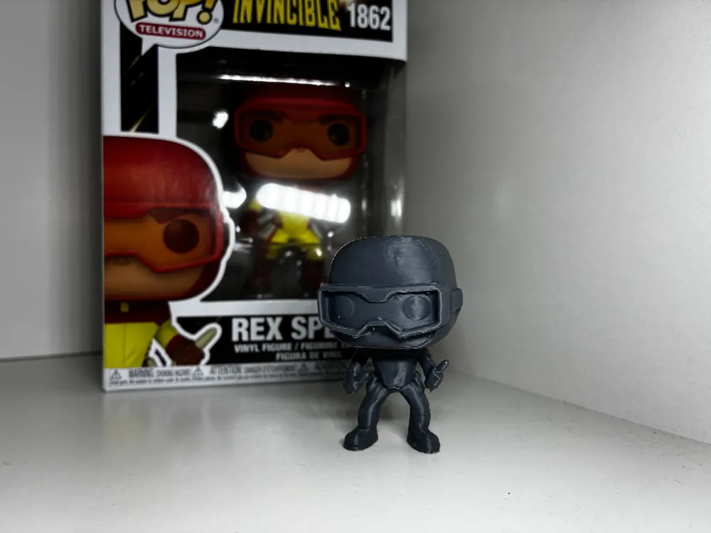 Rex Splode - Invincible Funko Pop - Free 3D Print Model - MakerWorld