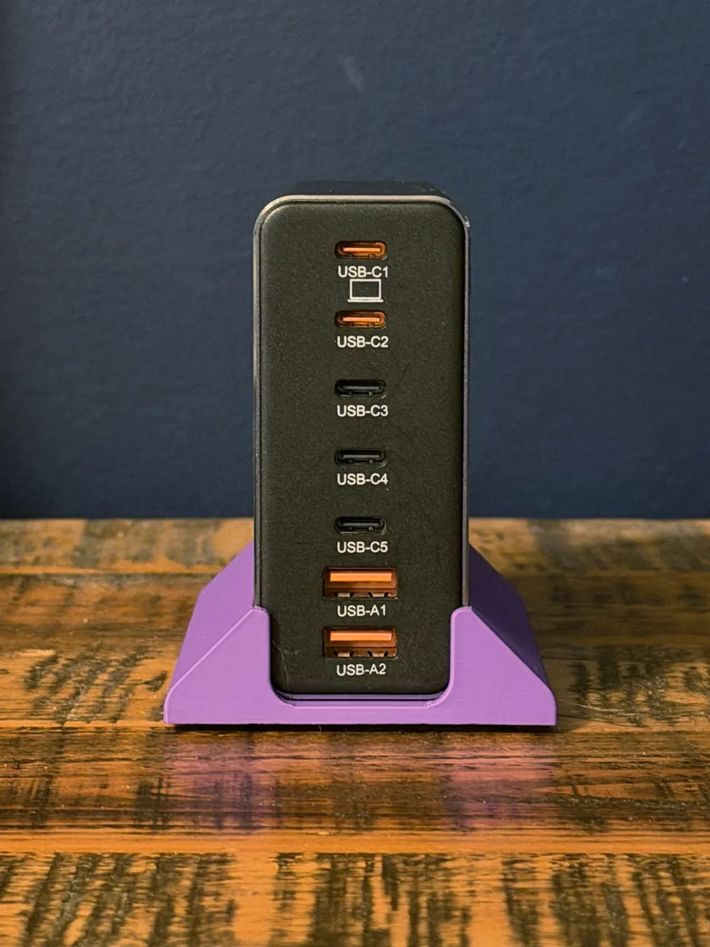 Anti-Slip Stand for Multi-Port Charging Station - Free 3D Print Model ...