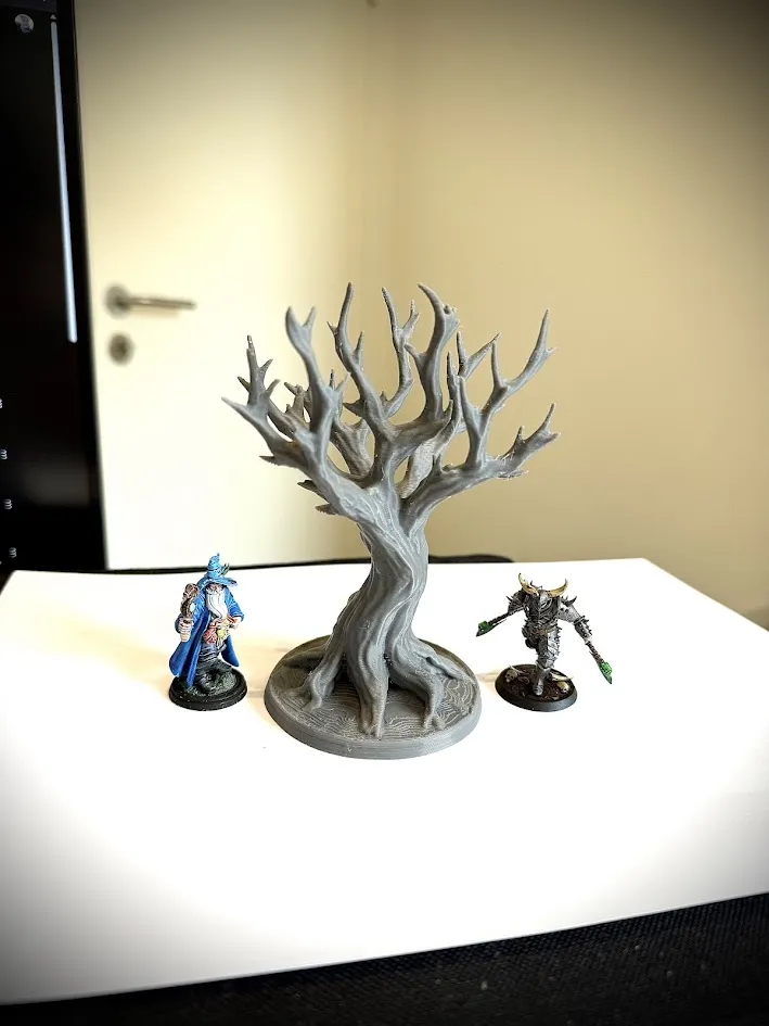 Dead Gnarled Tree - scatter terrain - Free 3D Print Model - MakerWorld