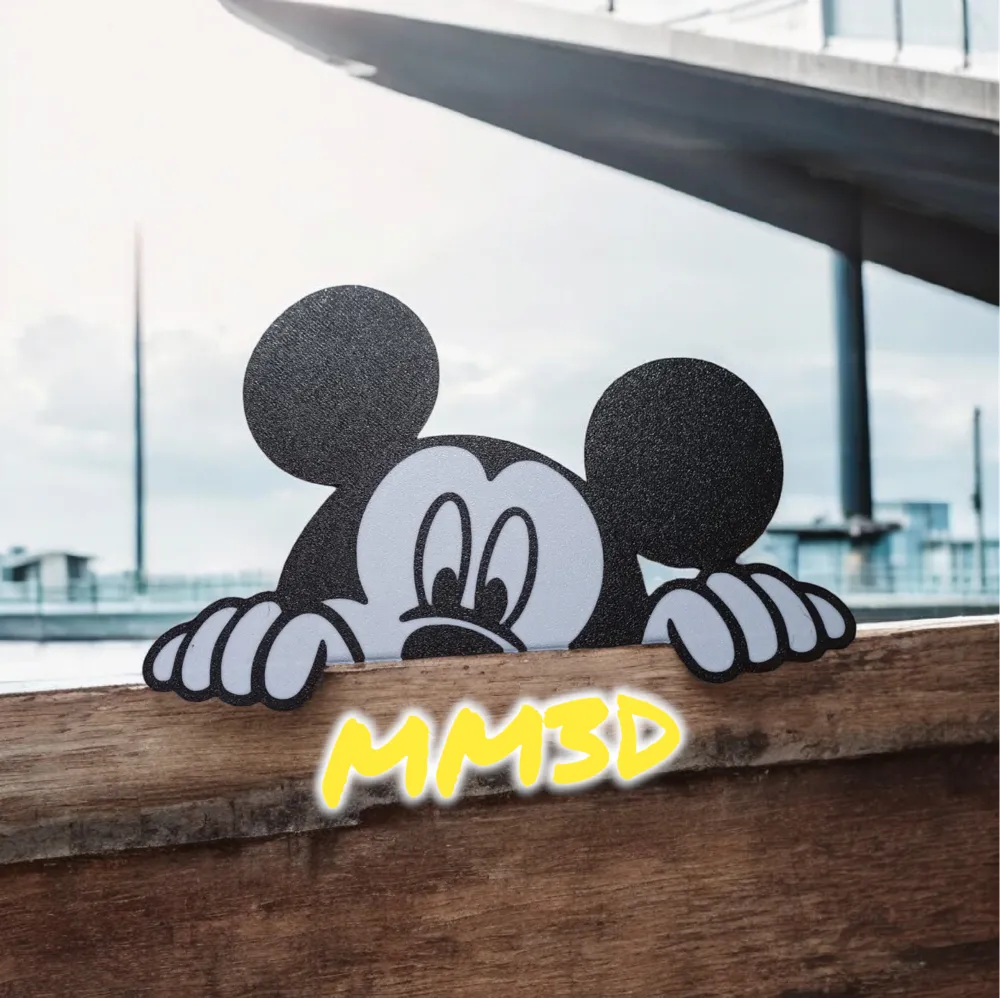 Mikey Mouse frame decor by Michele MM3D - MakerWorld