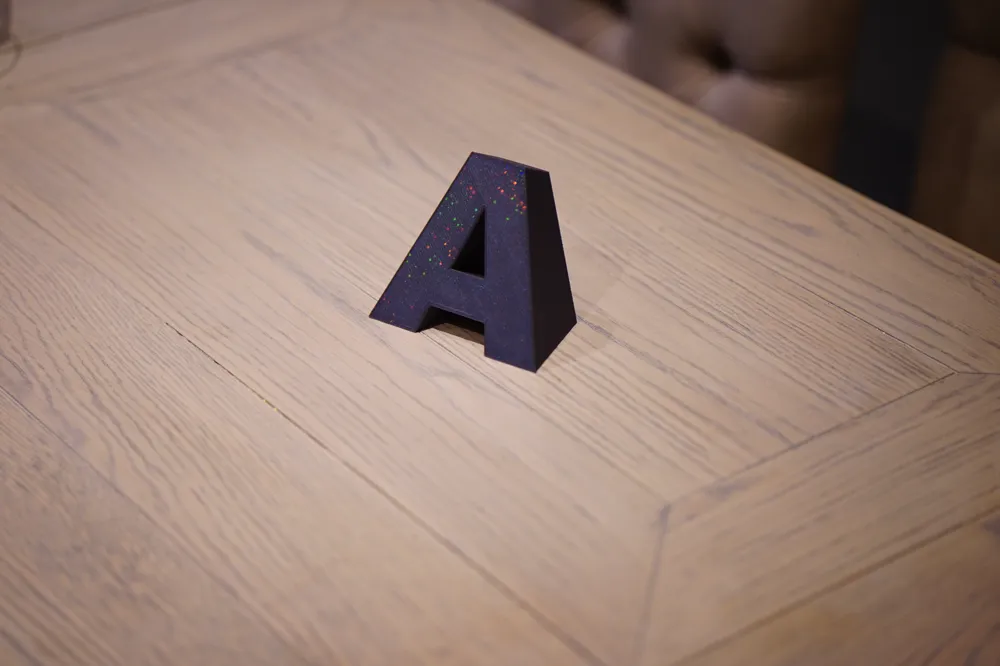 Angled letters for effect sheet by user_561688006 - MakerWorld