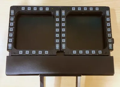 Thrustmaster MFD Cougar Screen & Table Mount by idefixrc - MakerWorld