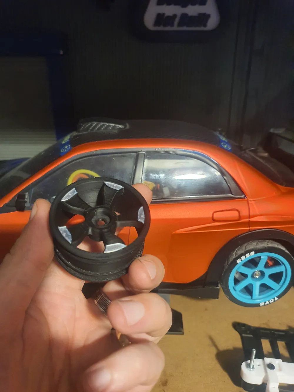 Audi Rotor Style 1:10 Rc Wheels 3mm offset by Scale: Bodged Not Bullt ...