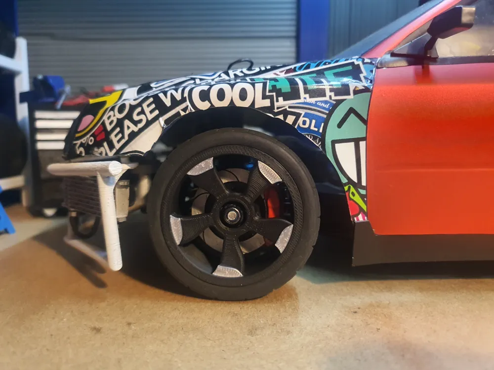 Audi Rotor Style 1:10 Rc Wheels 3mm offset by Scale: Bodged Not Bullt ...