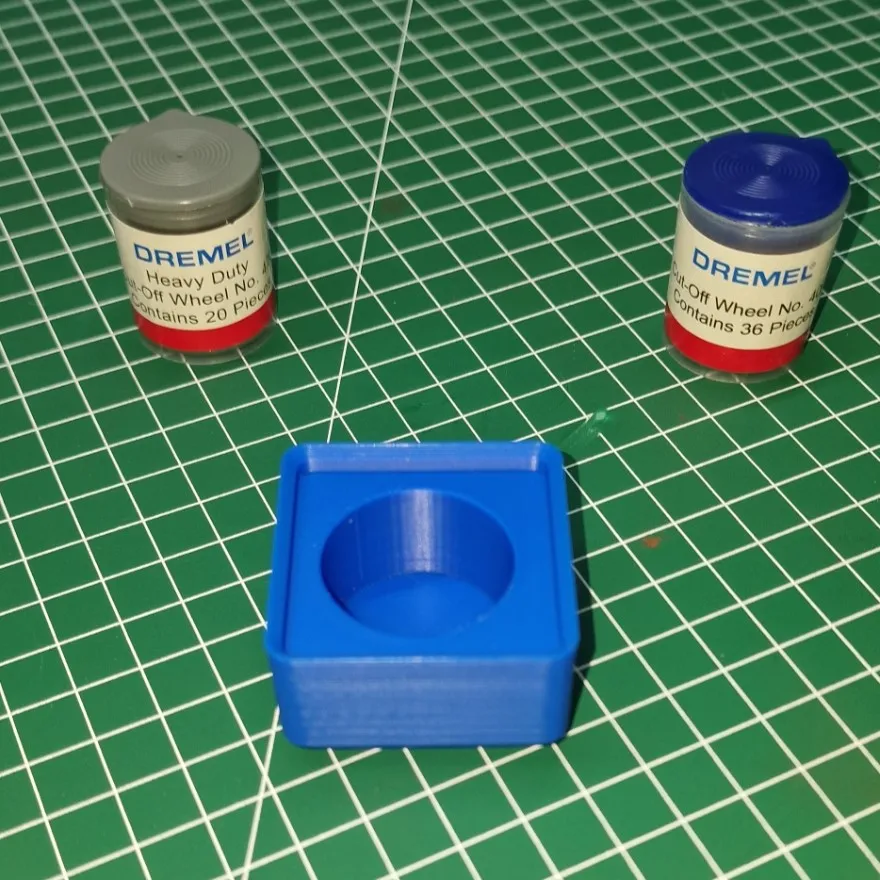 Gridfinity Bin for Dremel Cutting Disc Container by COBUSDT - MakerWorld