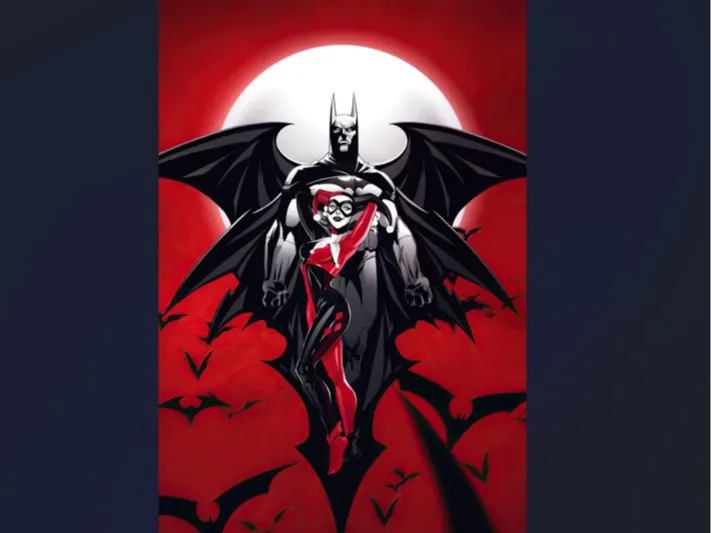 Hueforge Batman & Harley Quinn by Luckyfer - MakerWorld