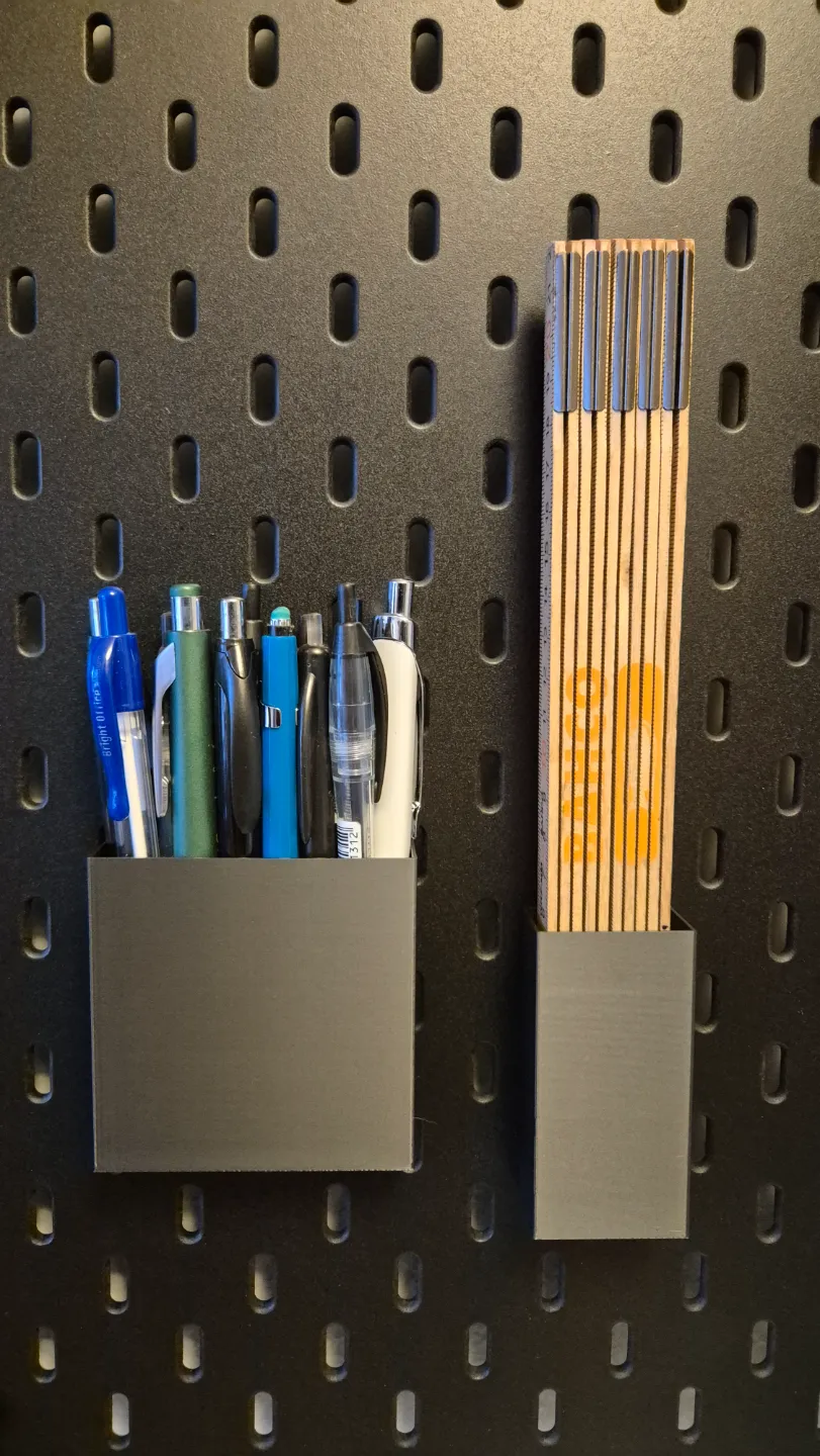 IKEA Skadis pen / tool holder 2 sizes by Lenteh - MakerWorld