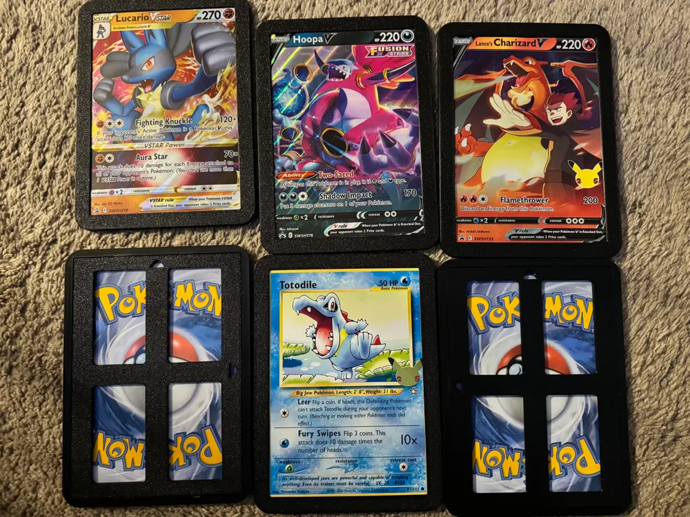 Oversized pokemon card holder Remixed by brandon8747 - MakerWorld