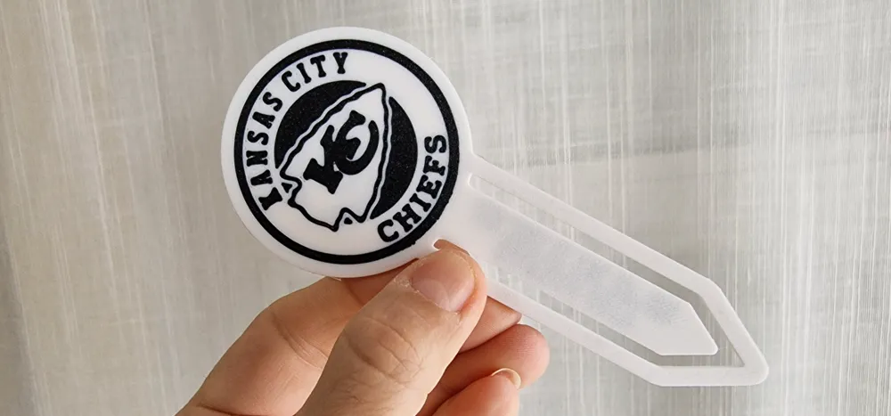 Kansas City Chiefs SWIFT bookmark Marcador de libros Kansas City Chiefs ...