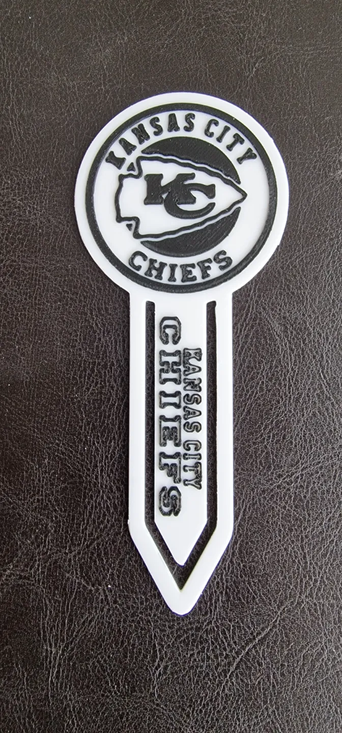 Kansas City Chiefs SWIFT bookmark Marcador de libros Kansas City Chiefs ...