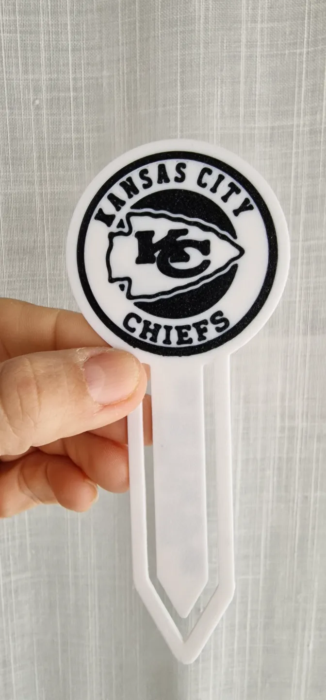 Kansas City Chiefs SWIFT bookmark Marcador de libros Kansas City Chiefs ...