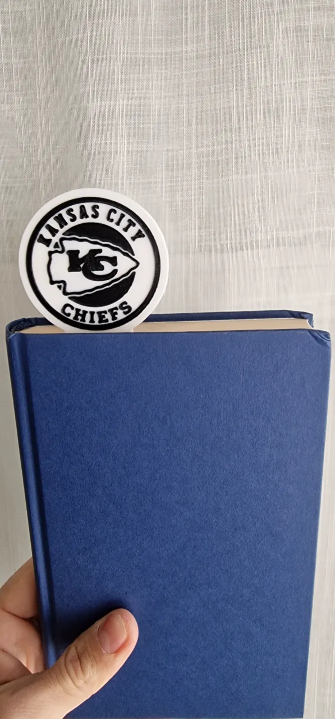 Kansas City Chiefs SWIFT bookmark Marcador de libros Kansas City Chiefs ...