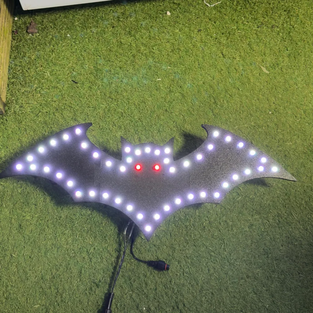 Led bat for 12mm led pixels XLIGHTS 50 NODE BAT - Free 3D Print Model ...