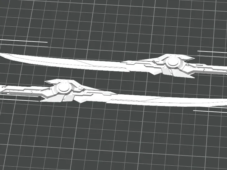 Sword, a blend of ancient and modern, cyberpunk, anime character sword ...