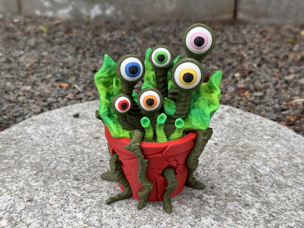 Monster Plant V1 by 3DPrintyi MakerWorld: Download Free 3D Models