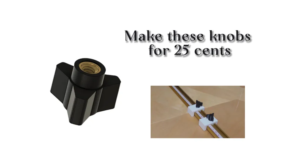 1/4-20 Female Star Knob by Jan Jensen - MakerWorld