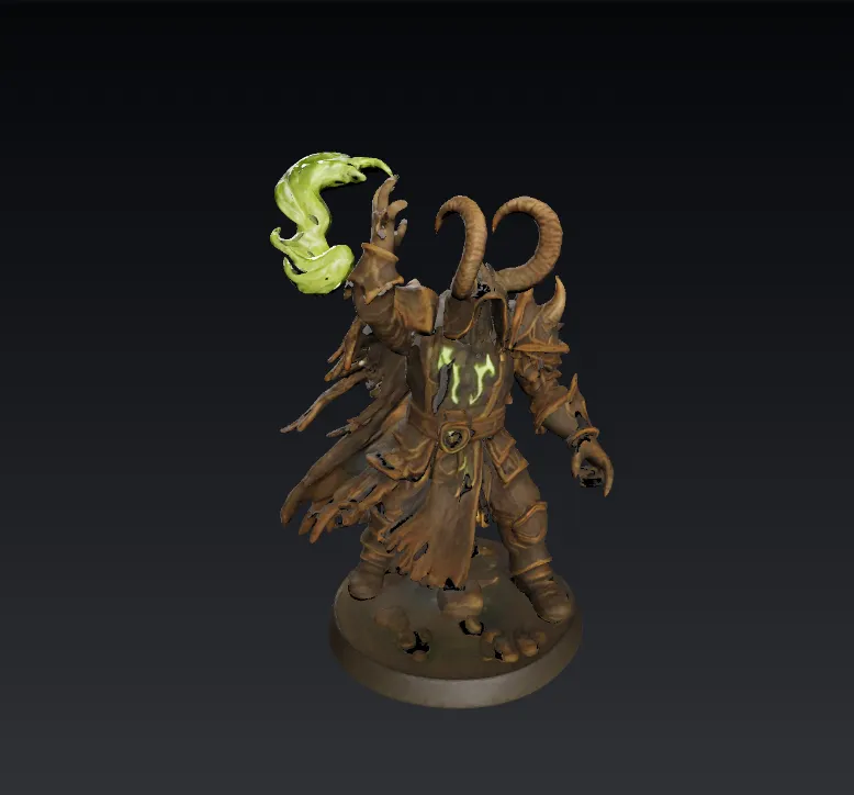Warlock Transmog – WoW Realistic Figurine by user_3519591185 MakerWorld ...