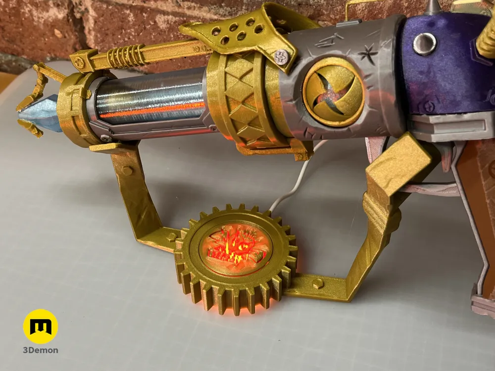 Jinx Pistol Stand by 3Demon MakerWorld: Download Free 3D Models