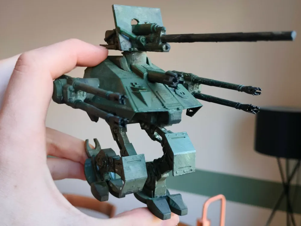 Heavy Mech for tabletop wargames by Sten/Her0 MakerWorld: Download Free ...