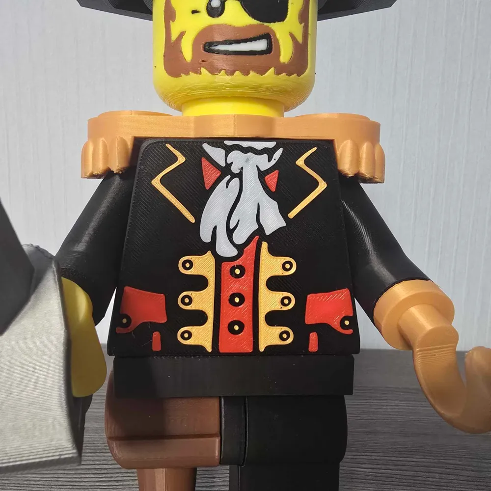 Big Brick * Captain Brickbeard * Pirates * 500% by cBoLsmUiEc - MakerWorld