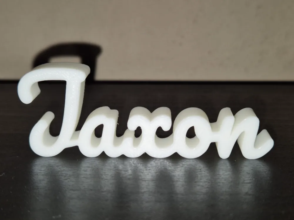Jaxon Name Sign Display Decor by GabT - MakerWorld
