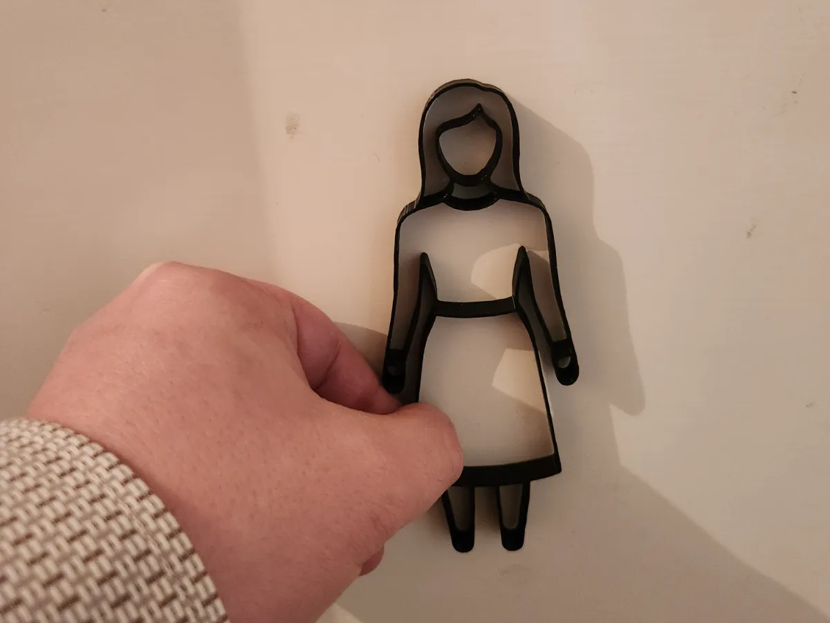 Modern Restroom Pictograms (Women & Men) - Free 3D Print Model - MakerWorld