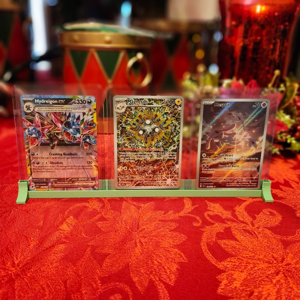 3 Top Loader TCG Display Stand by SilentYetiDesigns MakerWorld ...