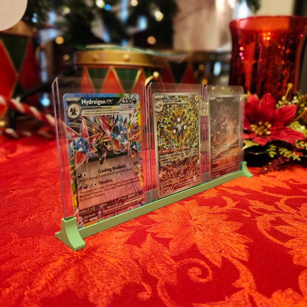 3 Top Loader TCG Display Stand by SilentYetiDesigns MakerWorld ...