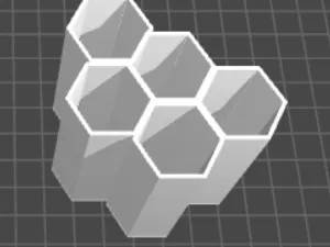 hexagon desk organizer by Michael - MakerWorld