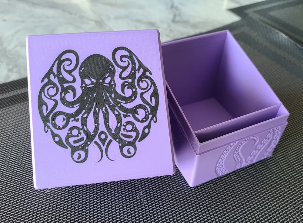 Cthulhu Themed MTG Deck Box by The_Platypus MakerWorld: Download Free ...