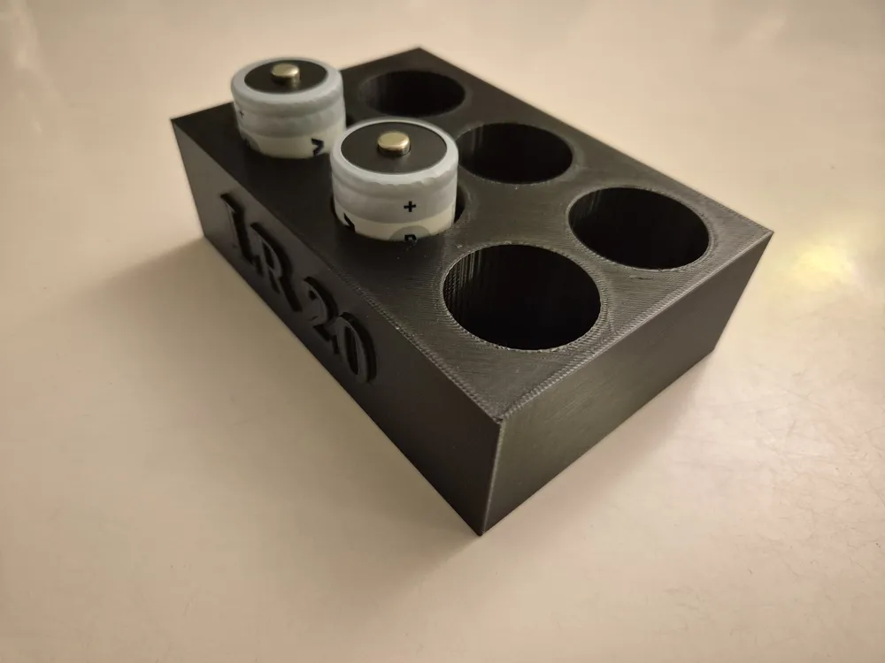 LR20 D Cell Holder - Free 3D Print Model - MakerWorld
