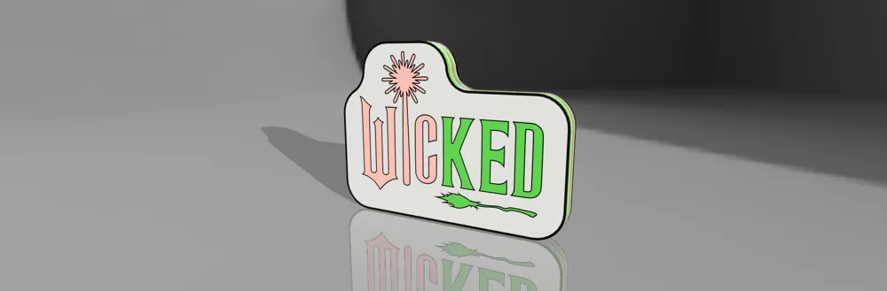 Wicked Lightbox – Bold Glow with Attitude - Free 3D Print Model ...