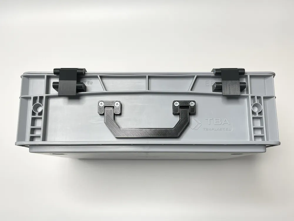 Eurobox Hardware Kit (Hinge, Handle, Feet, Clip Lock) by mirabatek ...